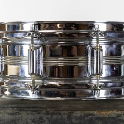 1970s Rogers 5x14 "Big R" Dynasonic Snare Drum | Reverb