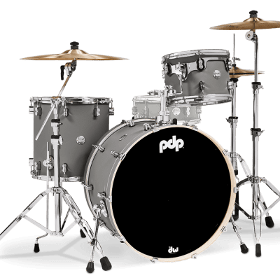PDP Concept Maple 3pc Drum Kit - "Red to Black Sparkle" | Reverb