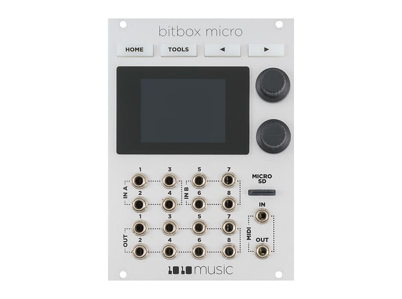 1010 Music Bitbox Micro Eight-Channel Sampler (Silver) | Reverb UK