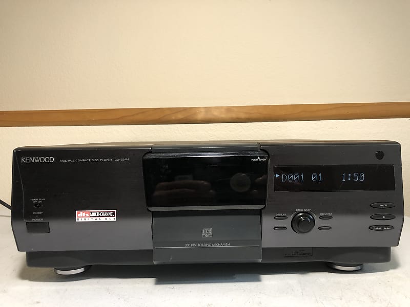 Kenwood CD-324M CD Changer 200 Compact Disc Player HiFi | Reverb