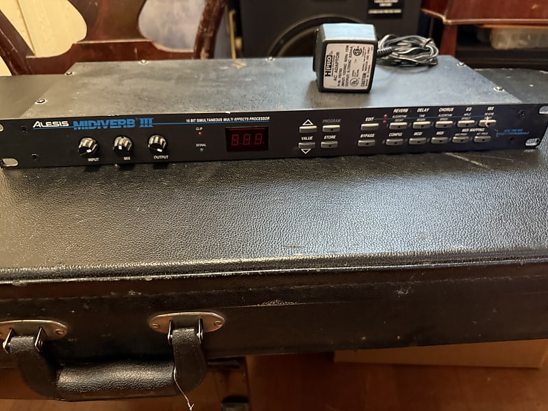 Alesis Microverb 3 rack mount - Black | Reverb