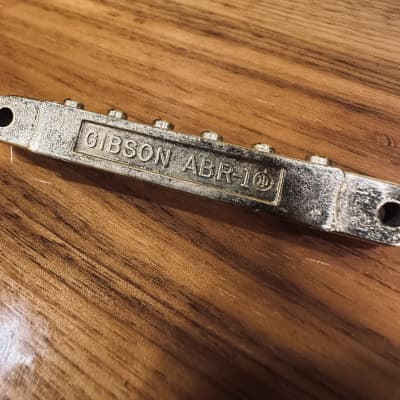 Gibson Gold ABR-1 1963-1964 with brass saddles | Reverb