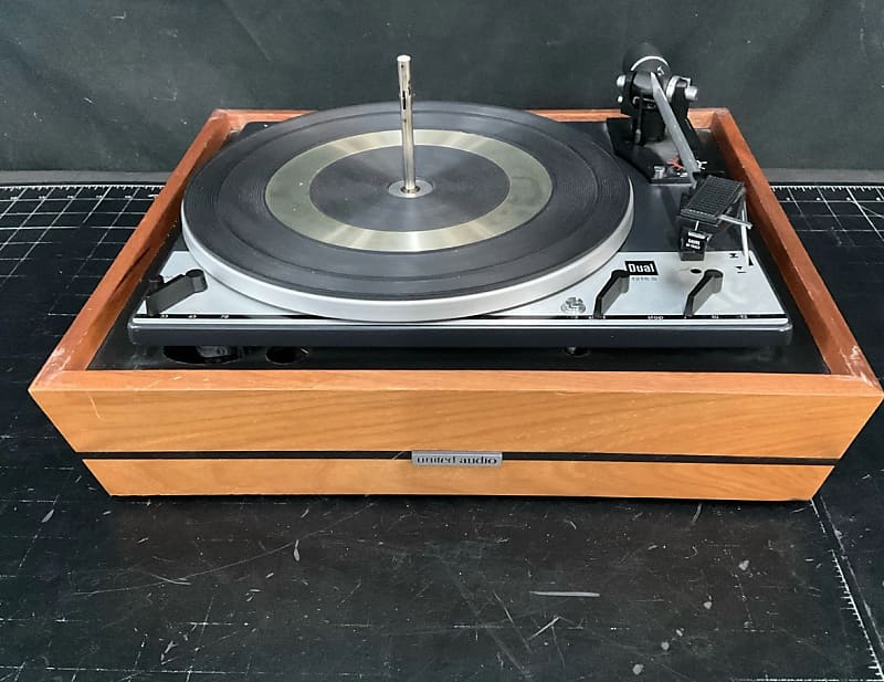 Vintage Dual 1215 Turntable - Extremely Rare FUNCTIONAL Unit | Reverb