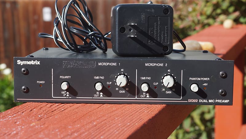 Symetrix SX202 Dual Mic Preamp | Reverb