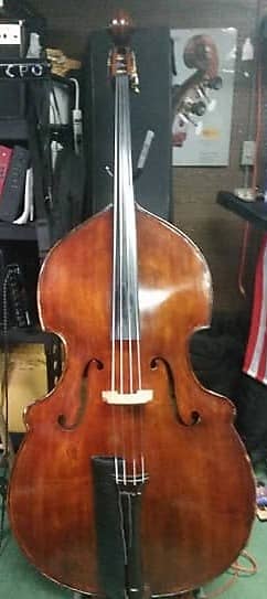 Booming 7/8 size String Bass Romano Solano 1999 Dark Brown | Reverb