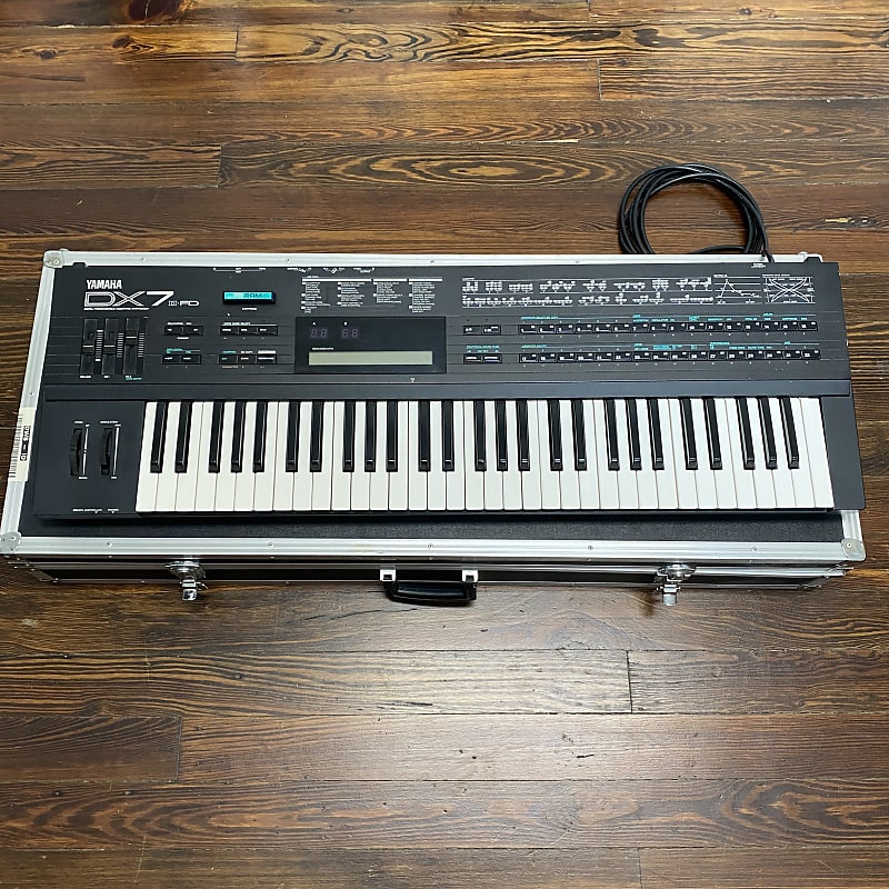 Yamaha DX7 IIFD with E! Grey Matter upgrade 1987 black | Reverb Canada