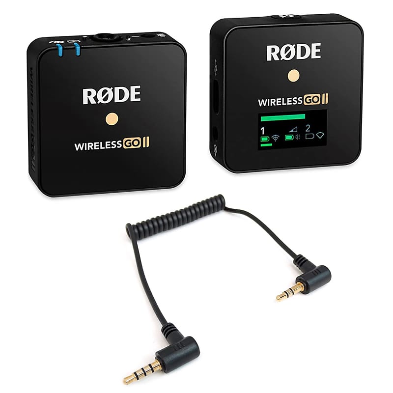 Rode Wireless GO II Single Microphone Radio System + Keepdrum | Reverb
