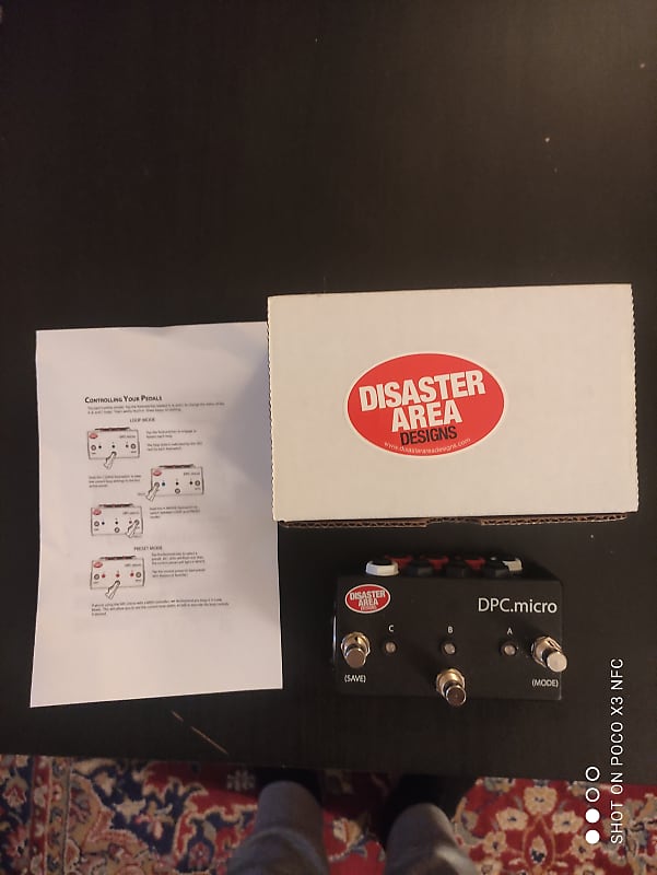 Disaster Area Designs DPC MICRO 2023 - BLACK | Reverb