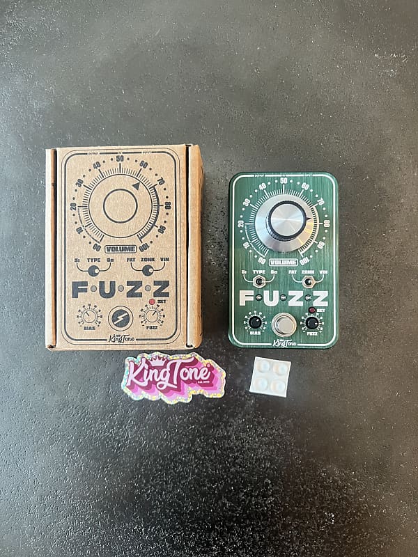 King Tone Guitar Mini Fuzz V2 2024 - Green | Reverb