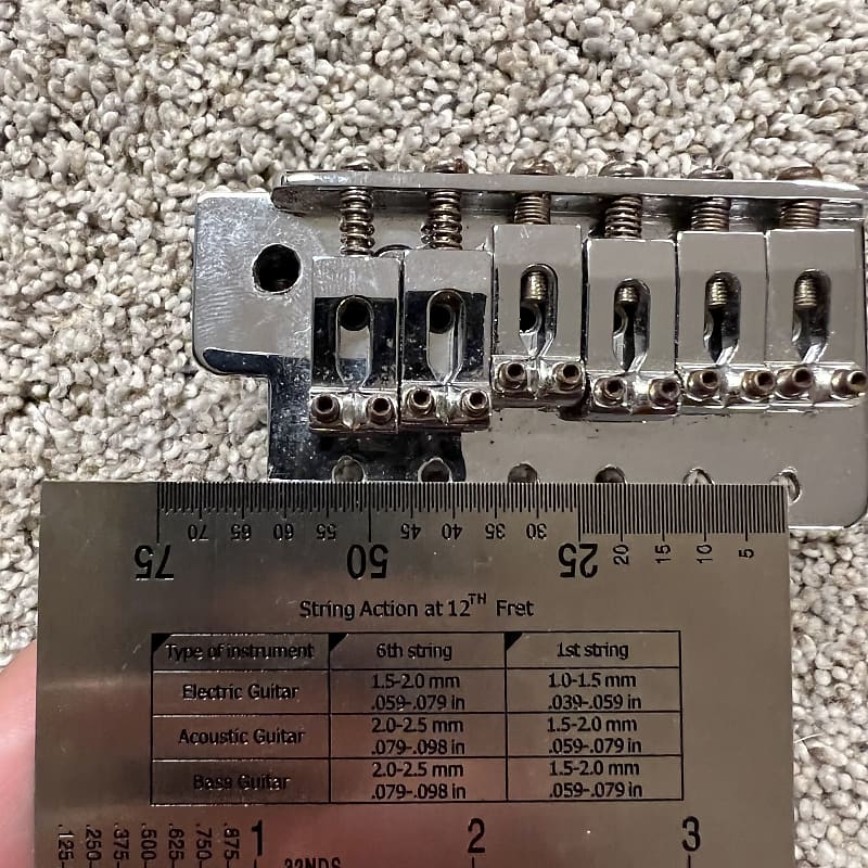 Fender Stratocaster Tremolo Bridge Chrome | Reverb