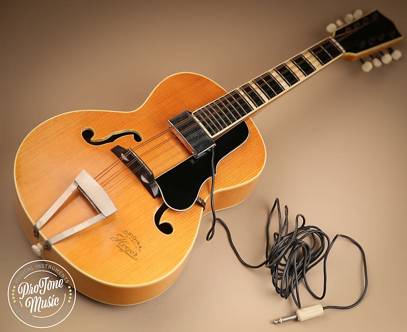 Hoyer Electro Mandolin Natural | Reverb