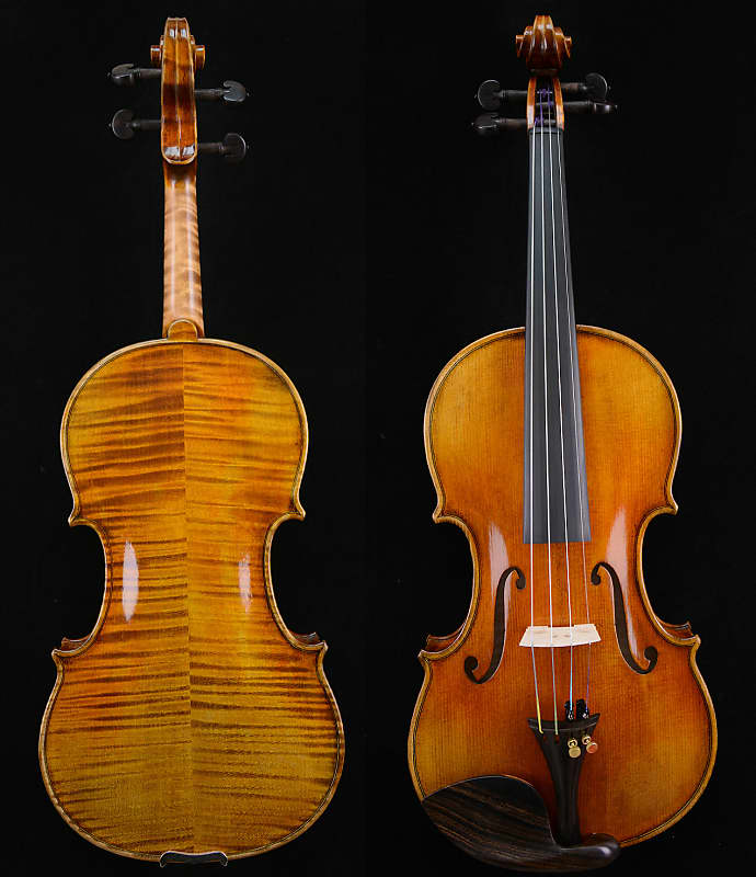 Great Master Violin Guarneri del Gesu 1743 Cannone Violin No. | Reverb