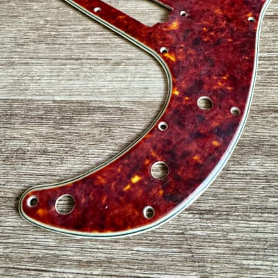 Vintage early '60s Fender Precision Bass Nitro Tortoise Shell | Reverb