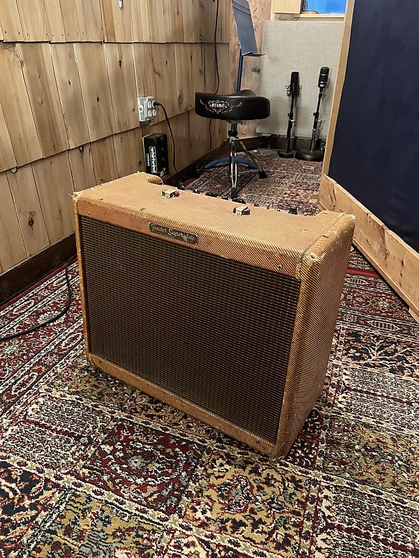 Fender Super Amp 1958 Tweed 5f4 | Reverb