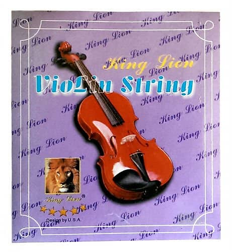 King Lion Violin Strings 1/8 | Reverb