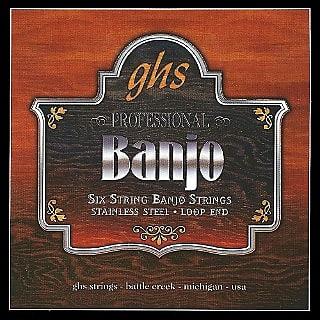 GHS PF120 Six String Banjo Strings | Reverb