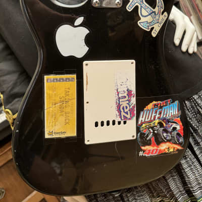 Vintage Squier Stratocaster w/Stickers and Patina | Reverb