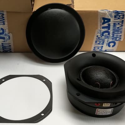 ATC ATC SM75-150 Soft Dome Midrange 16 Ohms (Pair) 2015 NOIR | Reverb
