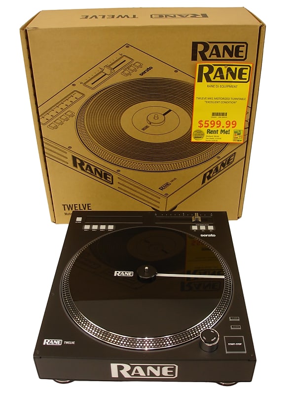 Rane Twelve MKI 12" Motorized Turntable Controller | Reverb