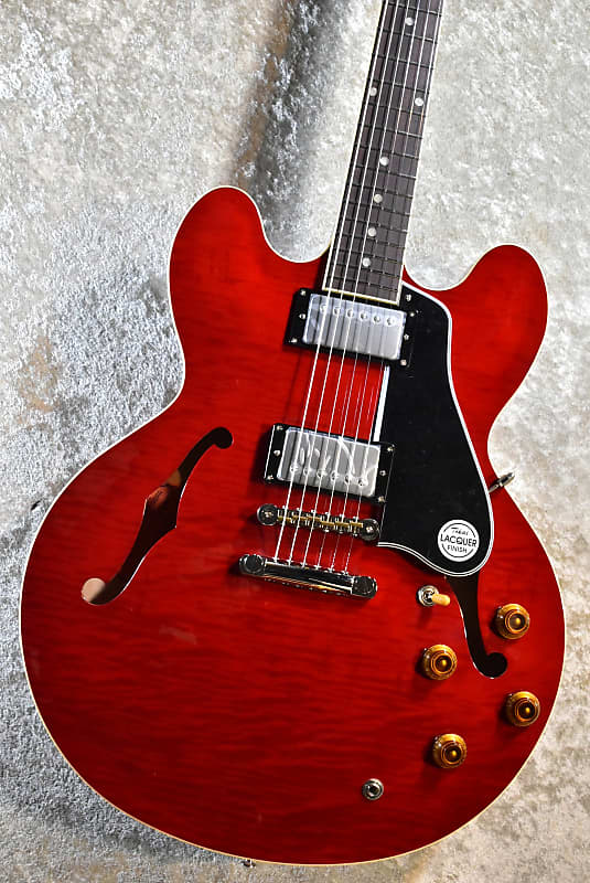 Tokai ES-201F #2449186 2024 - See Through Red | Reverb