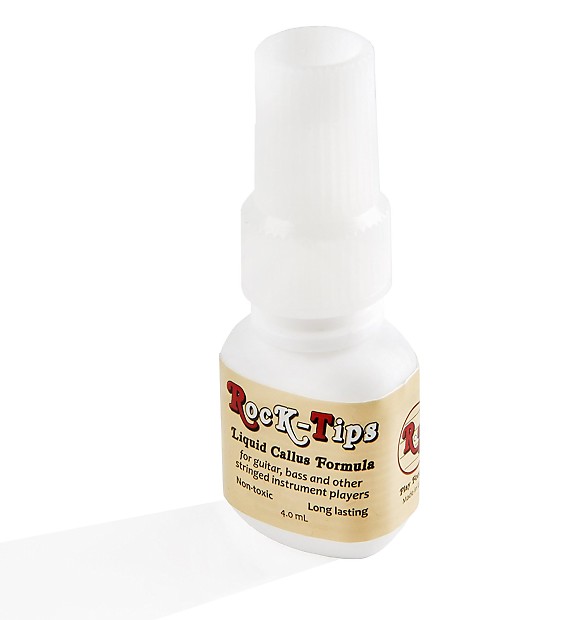 Rock-Tips Finger Care Liquid Callus Formula for String | Reverb Canada