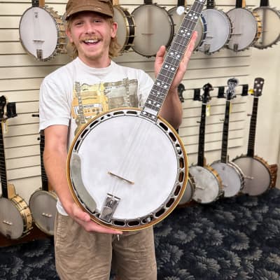 Gibson RB-6 Checkerboard Banjo 1927 | Reverb