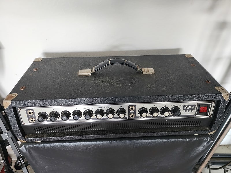 Kustom III - Lead Head 1972-1975 - Black | Reverb