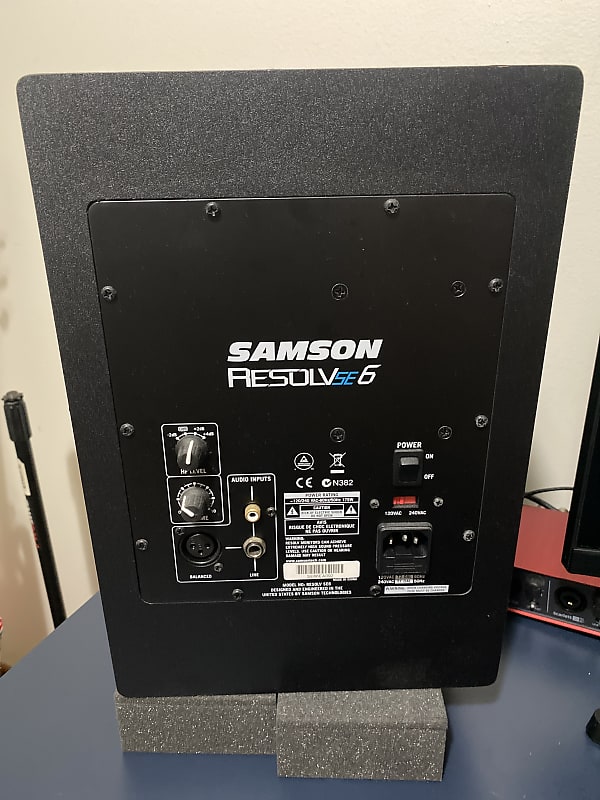 Samson Resolv SE6 2-Way Active 6.5" Studio Reference Monitor | Reverb