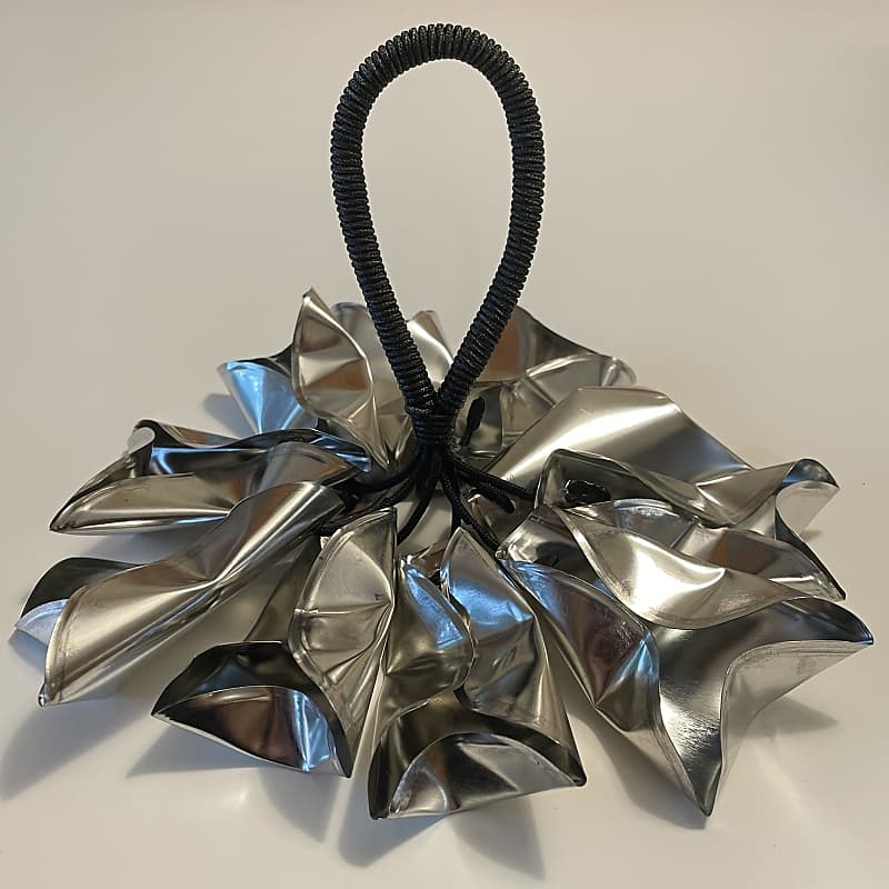 Upcycled Percussion - Folded Metal Hand Rattle / Shaker - | Reverb UK