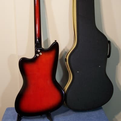 VINTAGE 1965 HOLIDAY ALDEN's HARMONY H19 SILHOUETTE ELECTRIC | Reverb