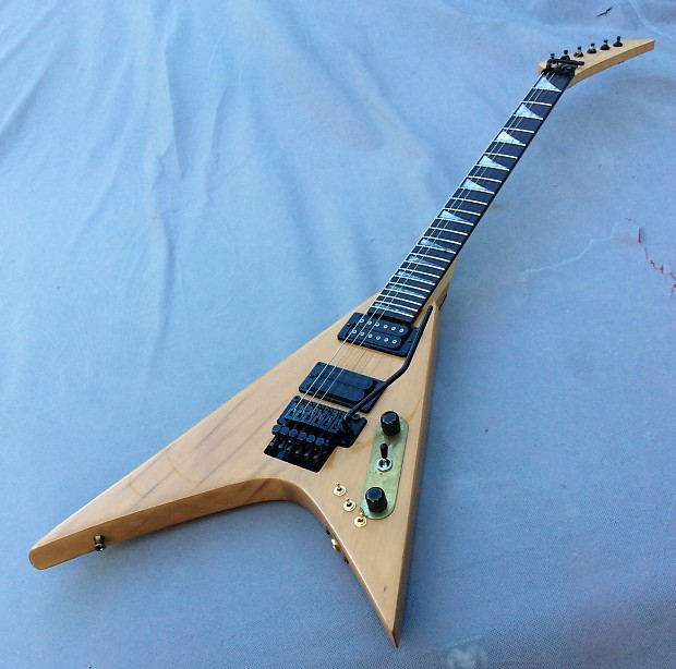 Jackson Parts Randy Rhoads Flying V Floyd Rose 24 Fret | Reverb