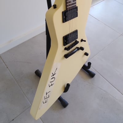 ESP - chinese replica Explorer 2022 - Antique aged white | Reverb