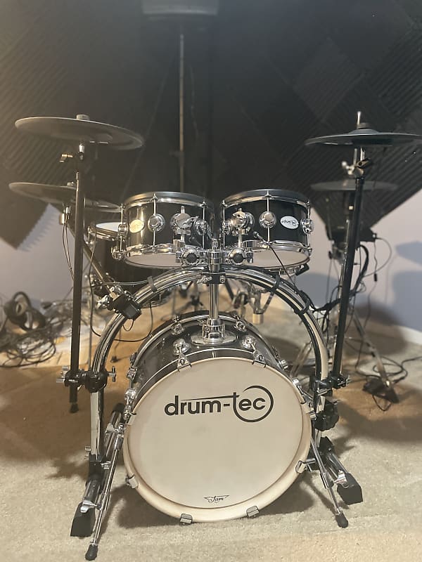 Drum Drum-Tec Jam 3 5pc E-Drum Set Black Drum-Tec Jam 3 5pc | Reverb