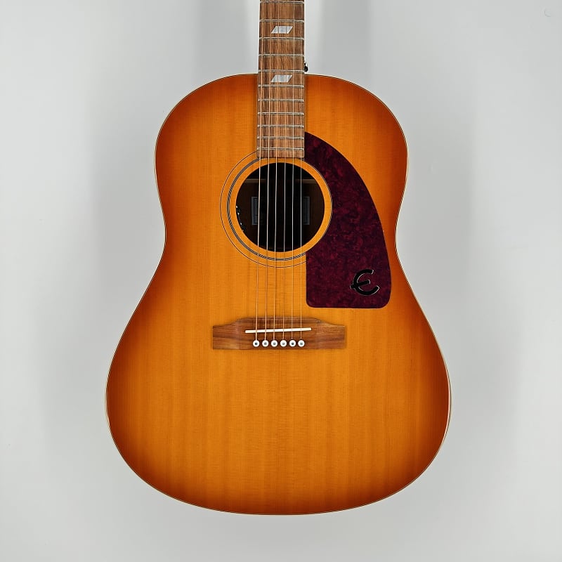 Epiphone Texan 1964 Peter Frampton Faded Cherry | Reverb