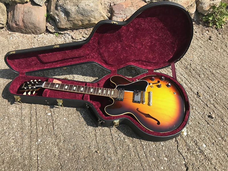 GIBSON ES-335 Historic 'Nashville Custom Shop '63 Block | Reverb UK