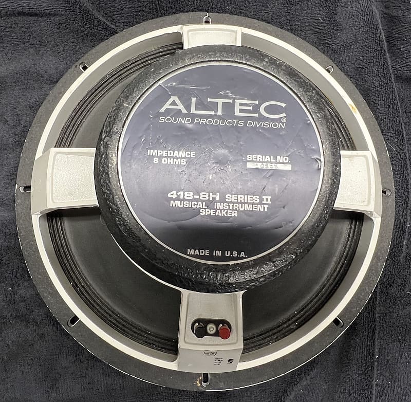 ALTEC 418-8H Series II - 15", 150W 8-ohm Speaker | Reverb