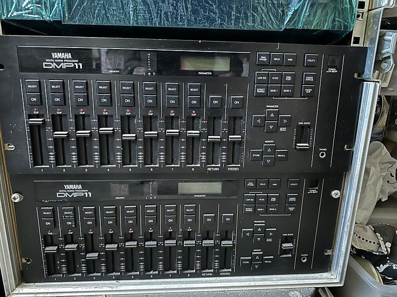 Yamaha DMP 11 1988 - Vader Black | Reverb