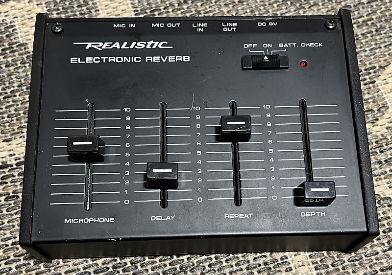 Realistic Electronic Reverb Radio Shack | Reverb