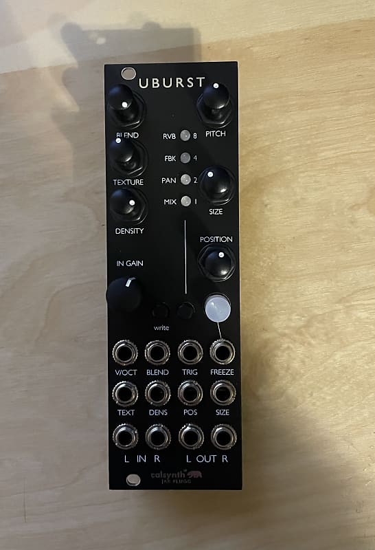 CalSynth UBurst (micro Mutable Instruments Clouds) | Reverb