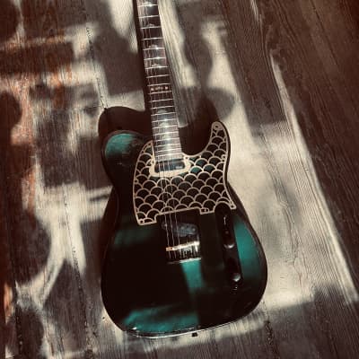 Cindy Guitars Custom Built LeatherFace Model-T 2023 - Shellac | Reverb