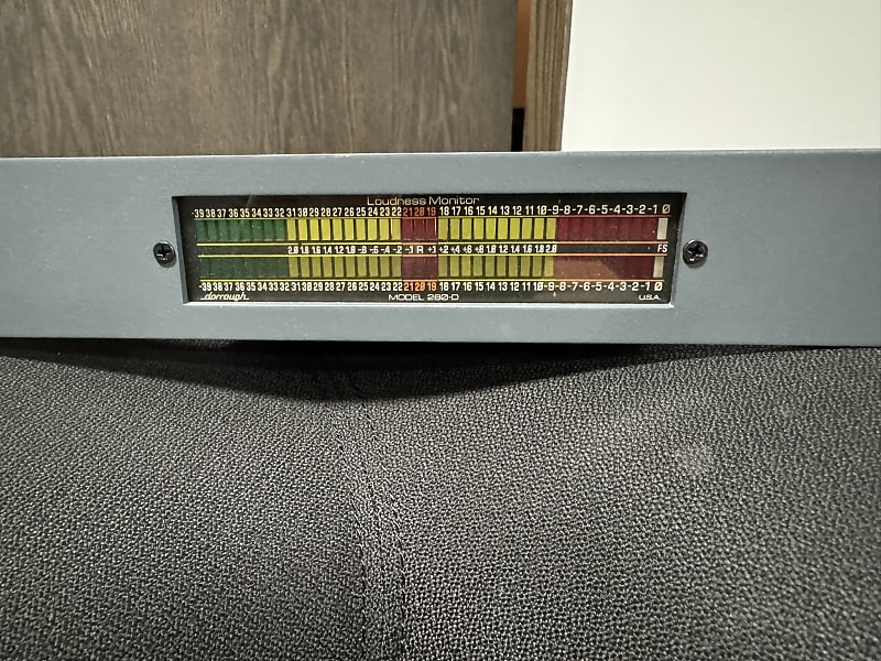 Dorrough 280-D AES/EBU Digital Stereo Loudness Monitor - 1RU | Reverb