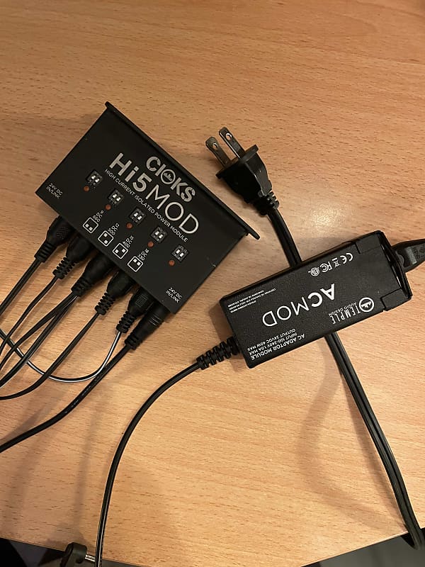 Temple Audio Hi5 + AC MODs (DC Power Supply included!) Link | Reverb