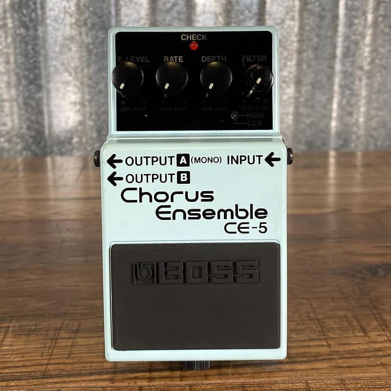 Boss CE-5 Chorus Ensemble Guitar Effect Taiwan Pedal Used | Reverb