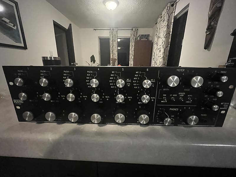 Rane Mp2016 Black | Reverb