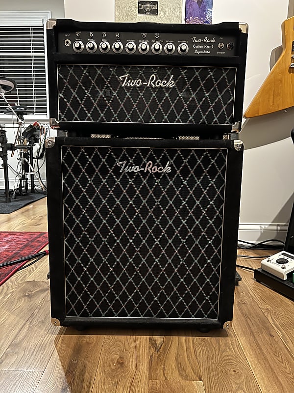 Two Rock Custom Reverb Signature V1 50W 2010 - Black Suede | Reverb