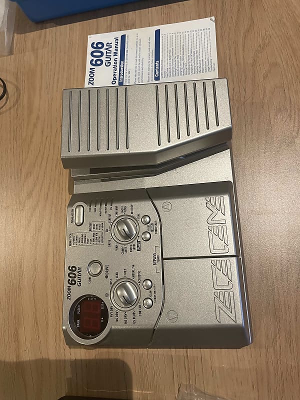Zoom 606 Multi processor 2001/02 - silver grey | Reverb UK