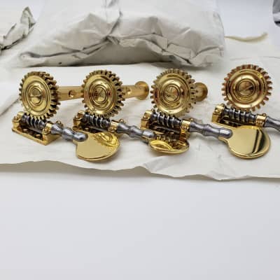Rubner French individual Tuning Machines for Upright Bass | Reverb