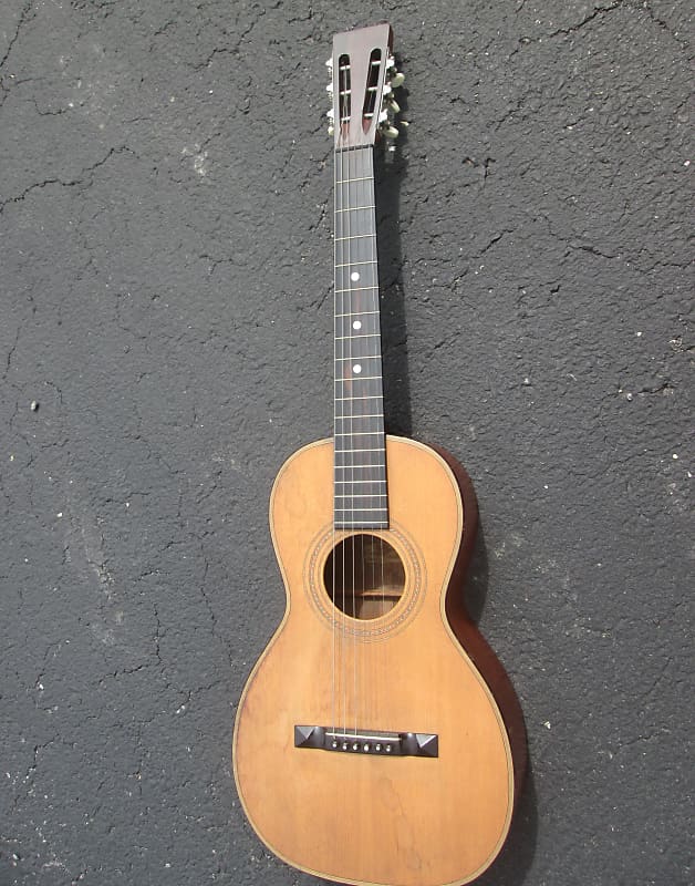 VINTAGE LATE 1800s F.H. Griffith Parlor Guitar VERY CLEAN, | Reverb
