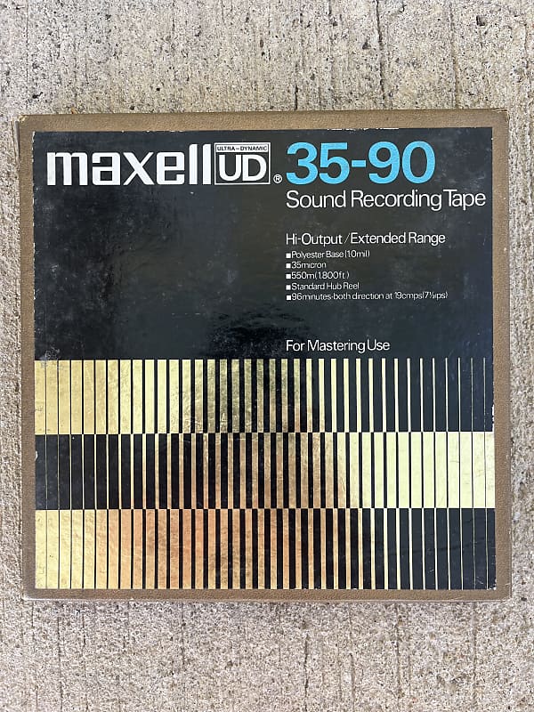Maxell 35-90 UD Sound Recording Tape | Reverb