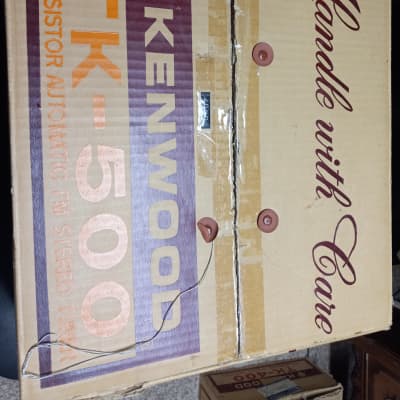 Kenwood TK - 500 Transistor Automatic FM Stereo Tuner | Reverb